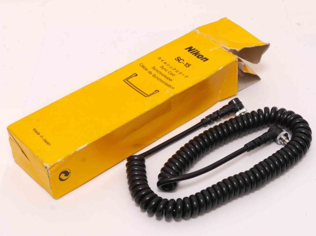 日本製 ニコン シンクロコード SC-15